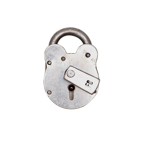 TSS Fire Brigade FB1 Open Shackle Galvanised Padlock - Locks for Landlords